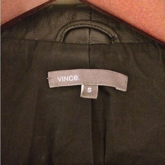 Vince | Jackets & Coats | Vince Leather Jacket | Poshmark